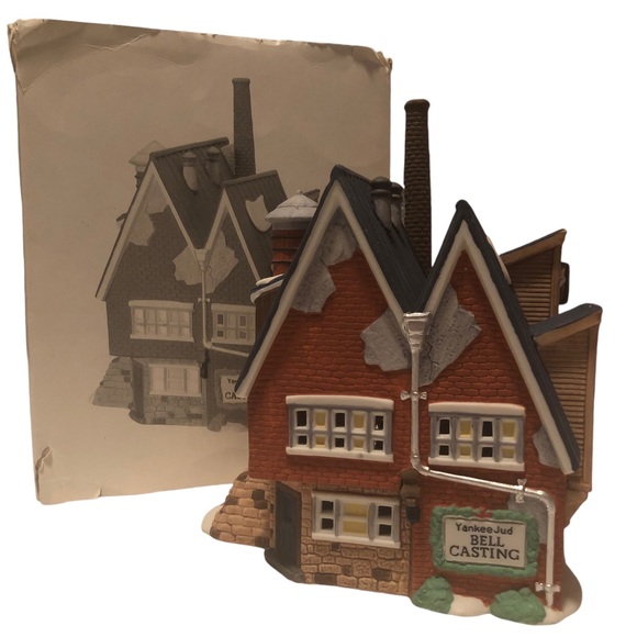 Department 56 | Holiday | Depart 56 Vintage Retired New England Village Yankee Jud Bell Casting ...